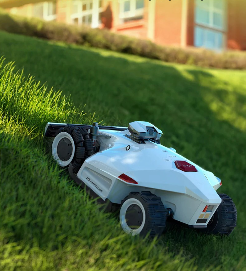 Lawn Care Meets Formula 1 – Luba The Smart Robot Mower Races Through ...